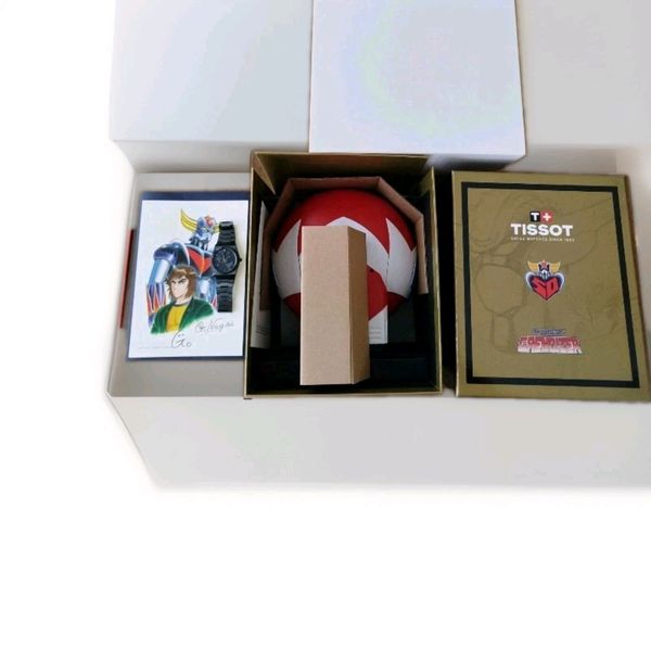 LIMITED EDITION Tissot PRX Goldrake Grendizer, 50th, Autografato Da Go ...
