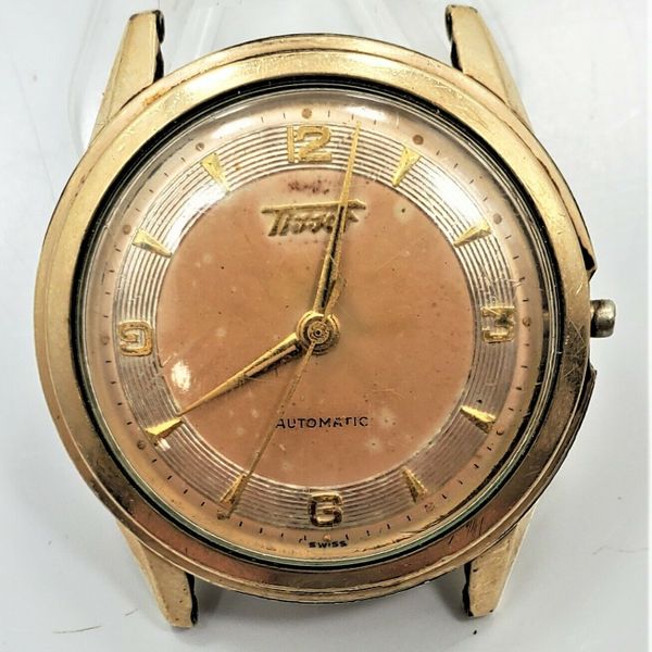 Tissot Automatic 28.5R-21 17J 34mm Stainless Steel Wrist Watch Parts/Repair W5 | WatchCharts ...