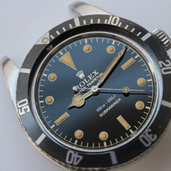 FS: 1958 Rolex Submariner ref.5508 2-Line Gilt | WatchCharts