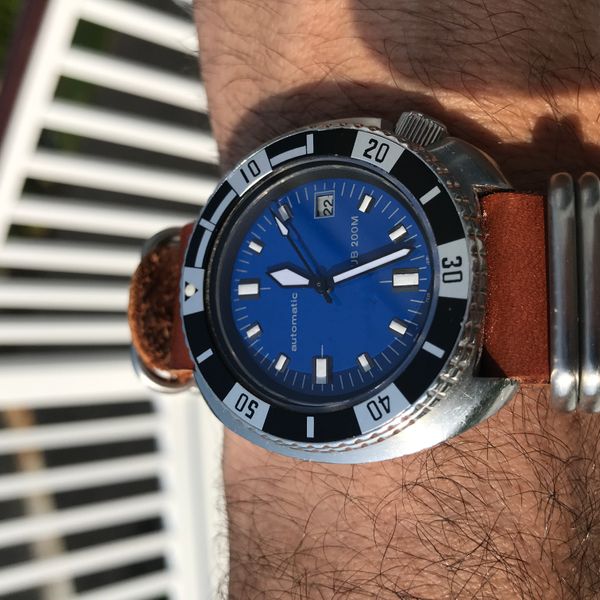 FS: Modded Seiko 6309-7049 Diver SOXA Blue Dial 1983 Price Drop ...