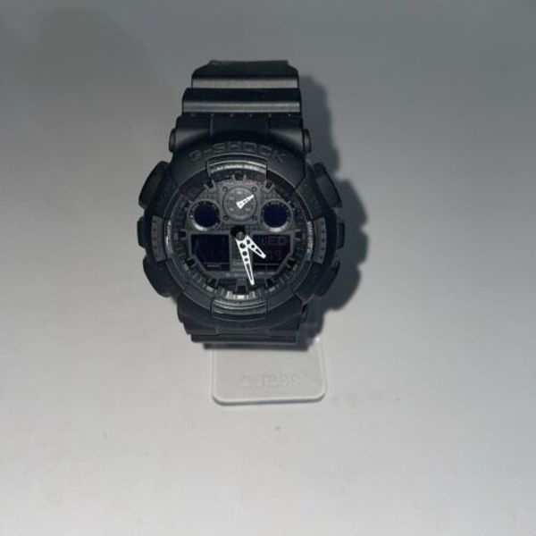 Casio G-Shock 5081 GA-100 Analog Digital Black Quartz Menâ s Wrist Watch 20 BAR | WatchCharts ...
