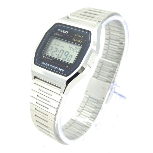 NOS CASIO W-62 LITHIUM WR 50M VINTAGE DIGITAL WATCH JAPAN 1986 ...