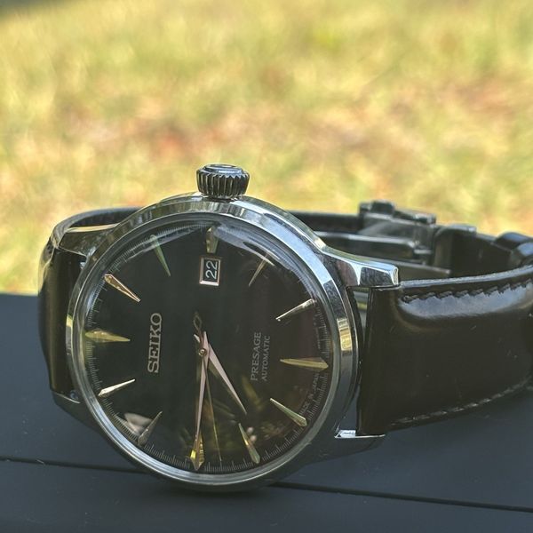 Seiko Presage Purple Sunset Automatic Men's Watch SRPK75J1 40.5mm ...