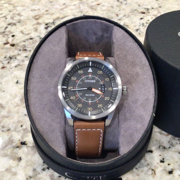 Citizen Avion Eco-Drive (AW1361-10h) - Pilot Style - Mint Condition ...