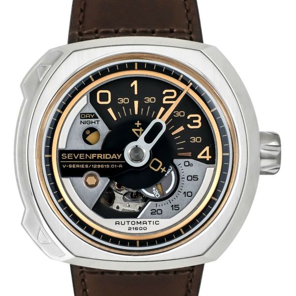 NEW Men's SevenFriday Stainless Automatic Watch V2/01 MSRP $1150 SALE ...