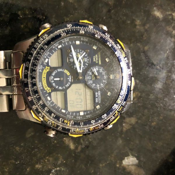 CITIZEN Promaster Navihawk Blue Angels Chronograph Watch C300-q00842 ...