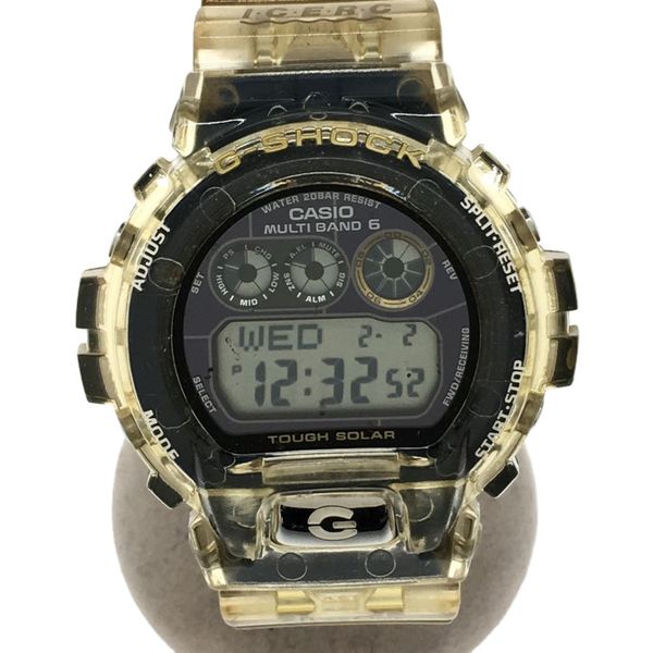 [Used] CASIO Solar Watch/G-SHOCK/Digital/BLK/CLR [Clothing accessories ...