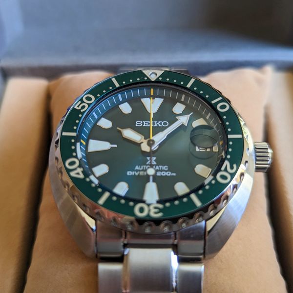 [WTS] LNIB Seiko Prospex SBDY083 Green Mini Turtle | WatchCharts ...