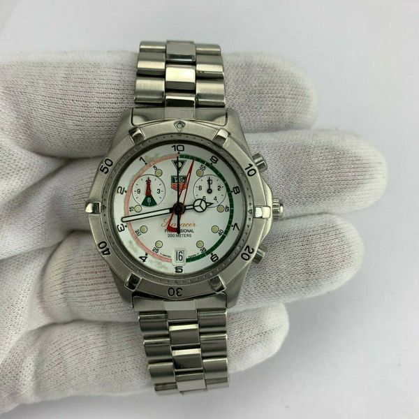 TAG HEUER Searacer CK111R Quartz Yachting Regatta Chronograph Watch ...