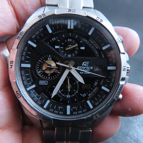 EFR-556 Casio Edifice Chronograph Quartz Men Watch | WatchCharts ...