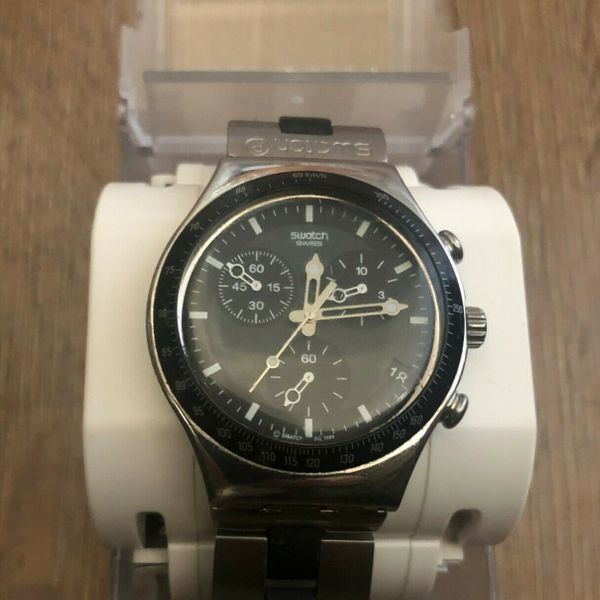 Swatch Irony - Stainless Steel - Water Resistant - 4 Jewels - Swiss ...