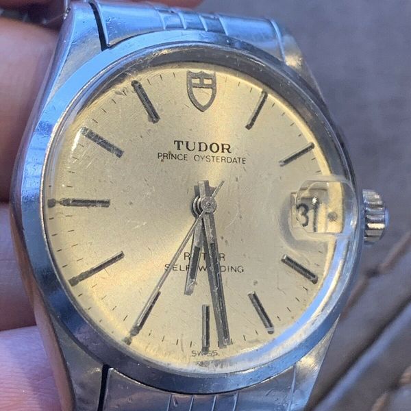 Tudor Prince Oysterdate Rotor Self Winding Stainless Steel Watch 32mm ...