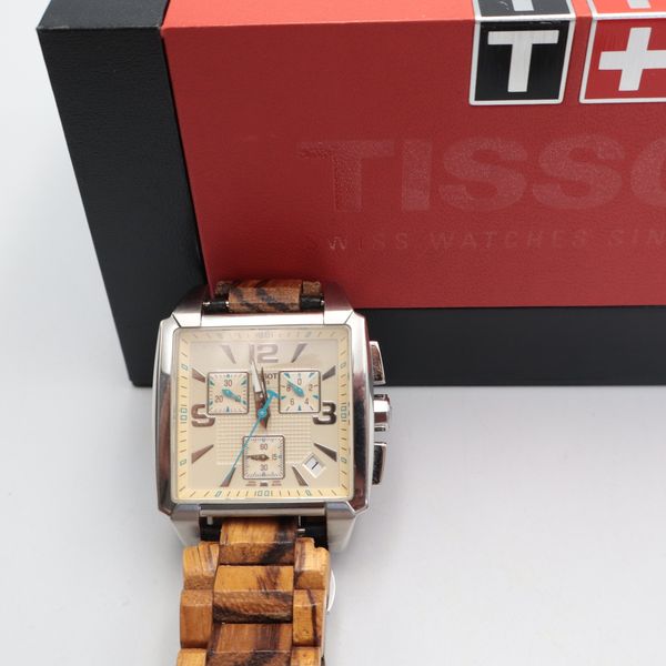 Tissot Square Dial Wristwatch with Box | WatchCharts Marketplace