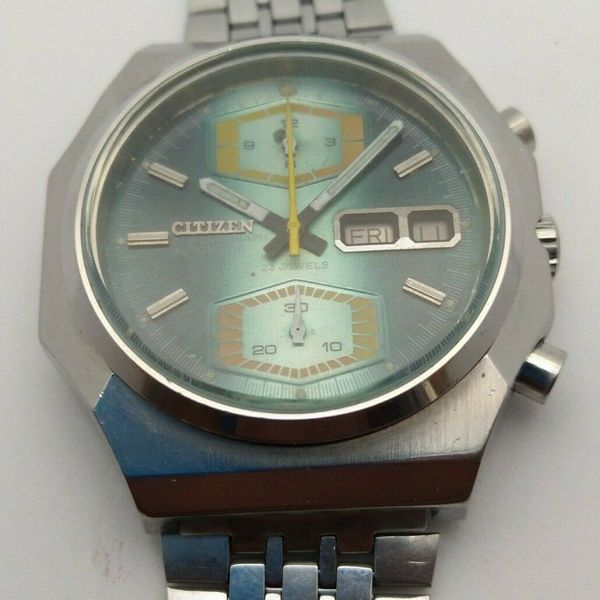 CITIZEN CHRONOGRAPH SPACEMAN AUTOMATIC REF.67-9151 CAL.8110 A STANLES ...