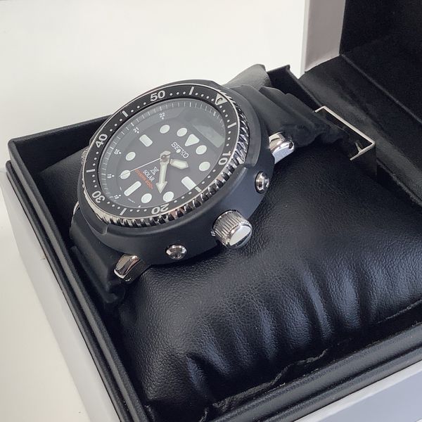 Seiko Prospex 'Arnie' Watch SNJ025P1 - Analogue / Digital Classic ...