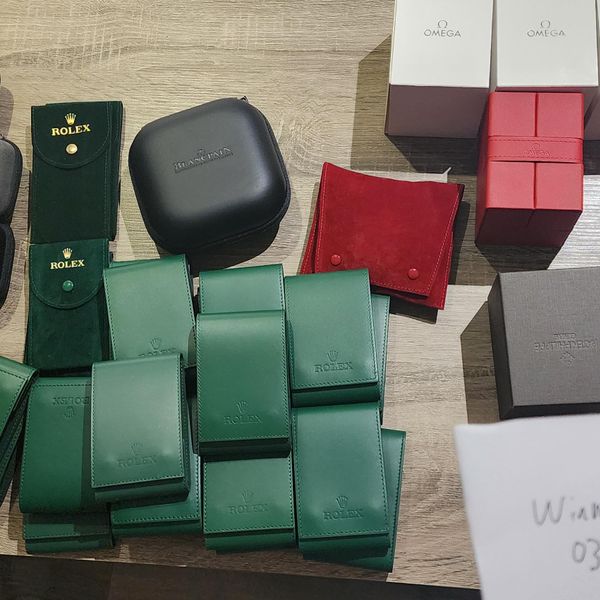 [WTS] Transport cases, watch rolls and pouches from Rolex, Omega ...