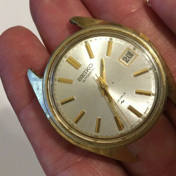 Vintage Seiko 7005-8020 17 Jewels Automatic Watch | WatchCharts