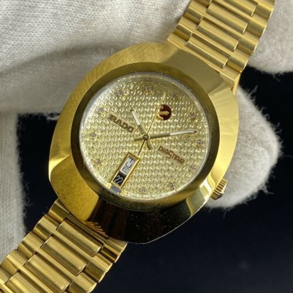 RADO DIASTAR DAY DATE SEALED AUTOMATIC MEN'S EXCELLENT WRIST WATCH 2 ...