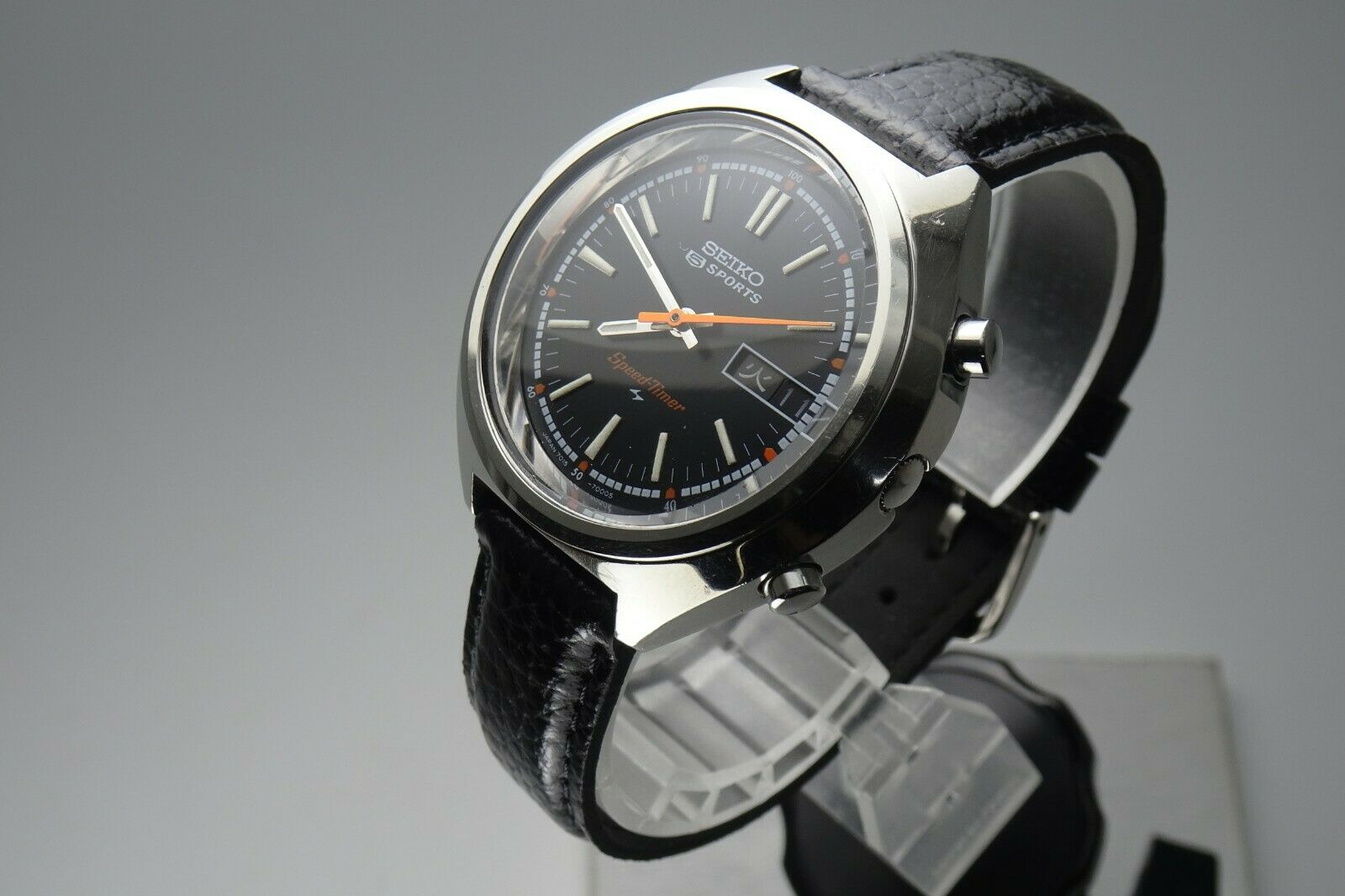 Vintage 1972 JAPAN SEIKO 70 FIVE SPORTS SPEED TIMER TIME SONAR 7015 ...