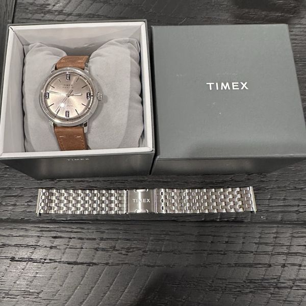 Timex Marlin Automatic Men's Watch TW2W59200 | WatchCharts Marketplace