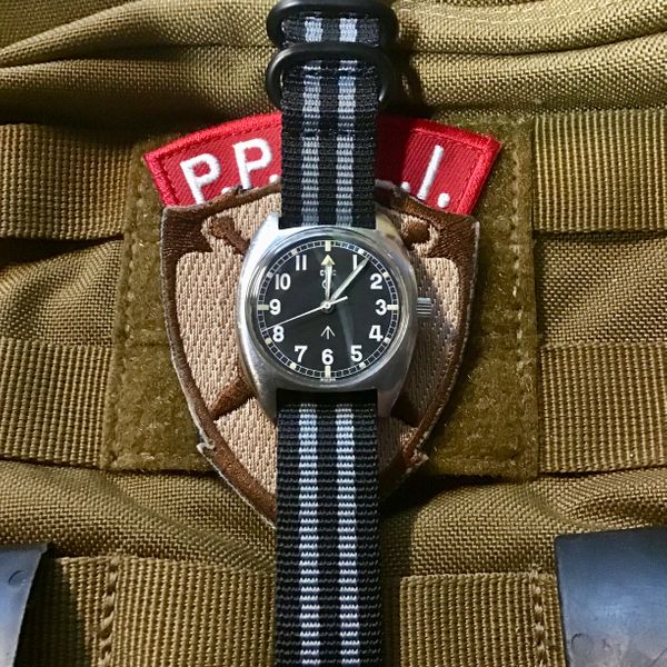 1976 Cabot Watch Co (CWC) W10 British Military Watch SERVICED ...