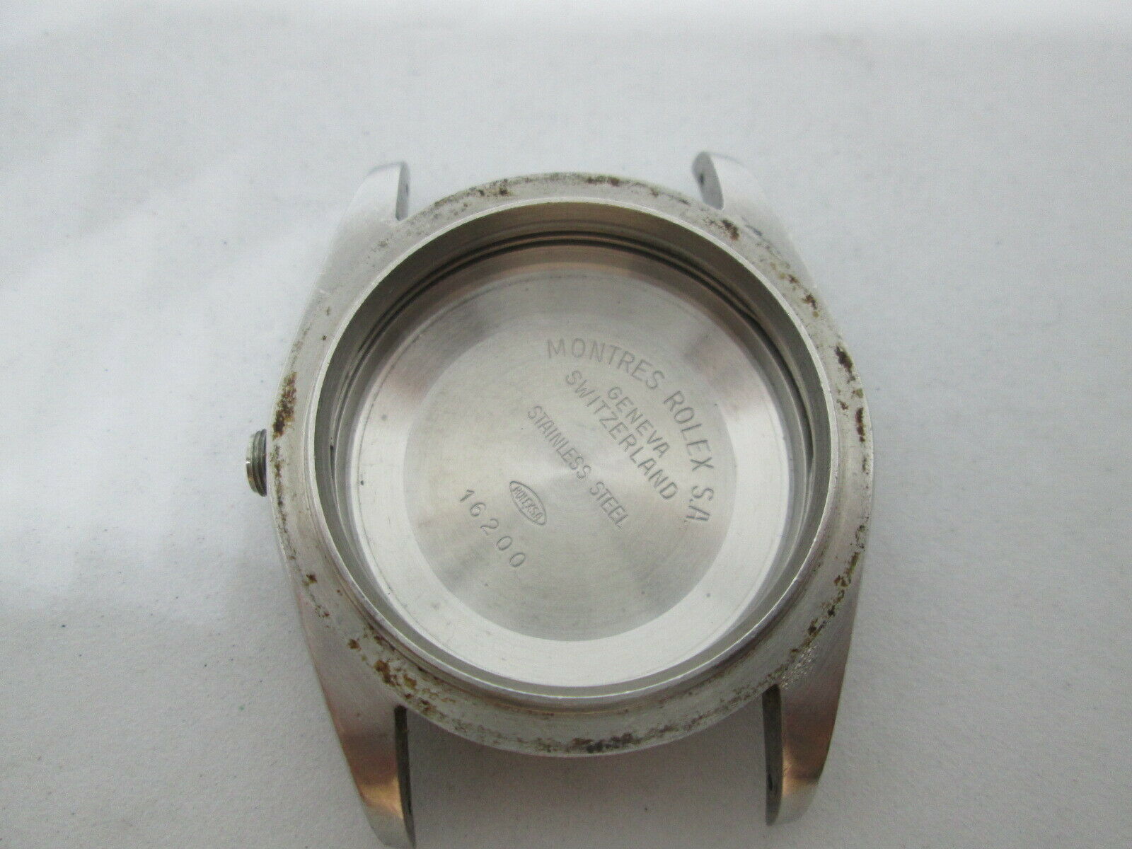 ORIGINAL ROLEX OYSTERDATE CASE AND BACKCASE FOR MODEL 16233 CAL.3135 ...