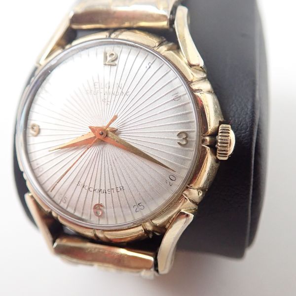 Vintage Elgin Shockmaster Automatic Wristwatch | Self-Winding | Running ...