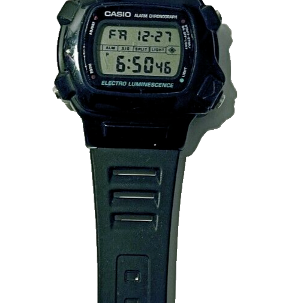 Casio W-740 Fully Working With New Battery & Strap | WatchCharts ...