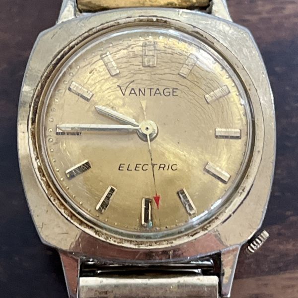 Rare Vintage 1960s VANTAGE by Hamilton men's automatic watch Works ...