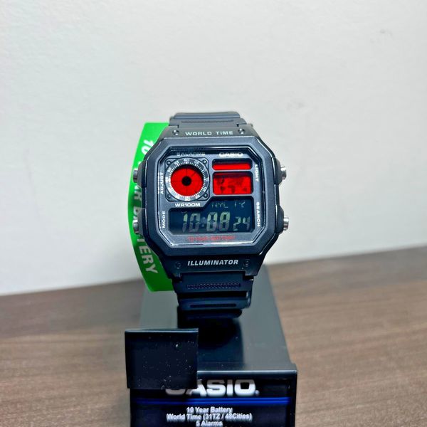 "Roulette" | ð ´â « Negative Display | Custom CASIO AE-1200WHD | Royale ...
