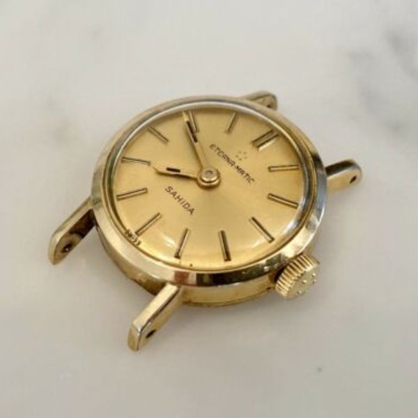 ETERNA Eterna-matic Sahida Gold Plated - Automatic 1446 Vintage 1960s ...