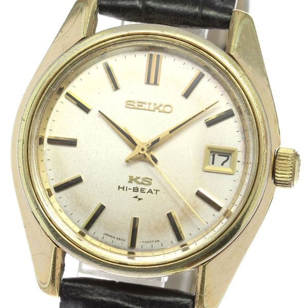 [SEIKO] Seiko King Seiko Date 4502-7000 Manual Winding Men's_719340 ...