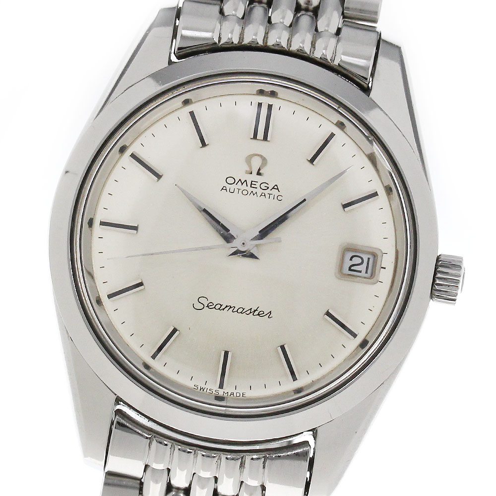 [OMEGA] Omega Seamaster 166.010-67 Cal.565 Rice Breath Automatic Men's ...
