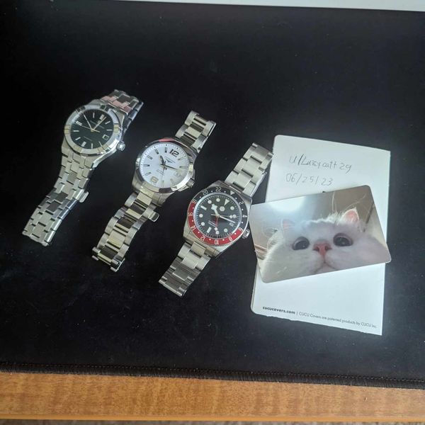 [WTS] Longines conquest 39mm white, ML aikon 39mm black, San Martin ...