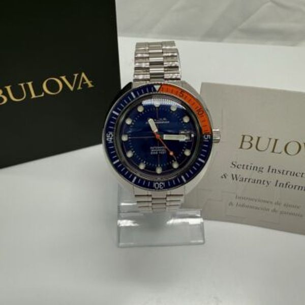 Bulova Devil Diver Oceanographer Special Edition Archive 96B321 ...