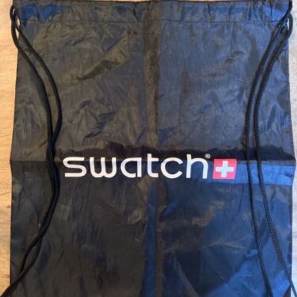 â­ ï¸ CLUB SWATCH WATCH TOTE BACKPACK BAG DRAWSTRING SWAG ð ...