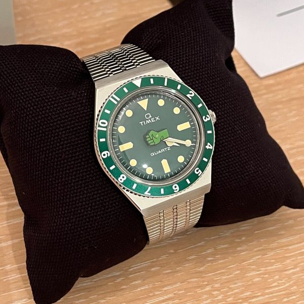 Timex Q SECONDE SECONDE Episode #3 - Boxed Green Hulk Watch IYKYK ...