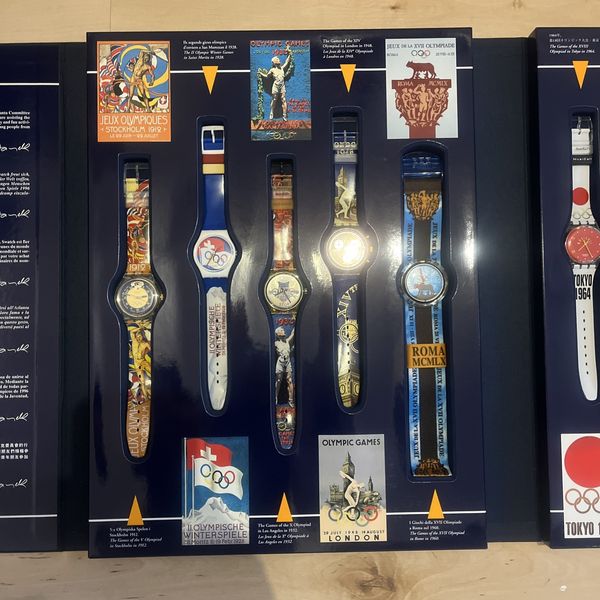 Swatch Limited Edition Historical Olympic Games Collection Set of 9 ...
