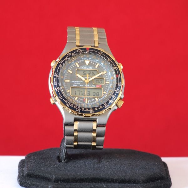 Rare Citizen Titanium C162 Pilot FLIGHT COMPUTER COUNTER AIR FORCE ...
