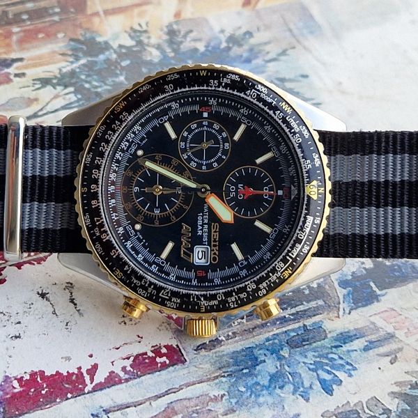 [WTS]Seiko ANA Flightmaster Pilot 7T92-0CF0 / 99$ | WatchCharts