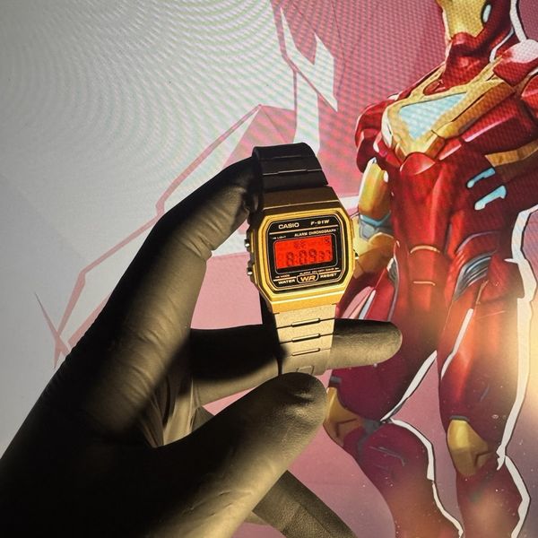 â MARK IIâ Iron Man Inspired Casio F91w Mod | WatchCharts Marketplace