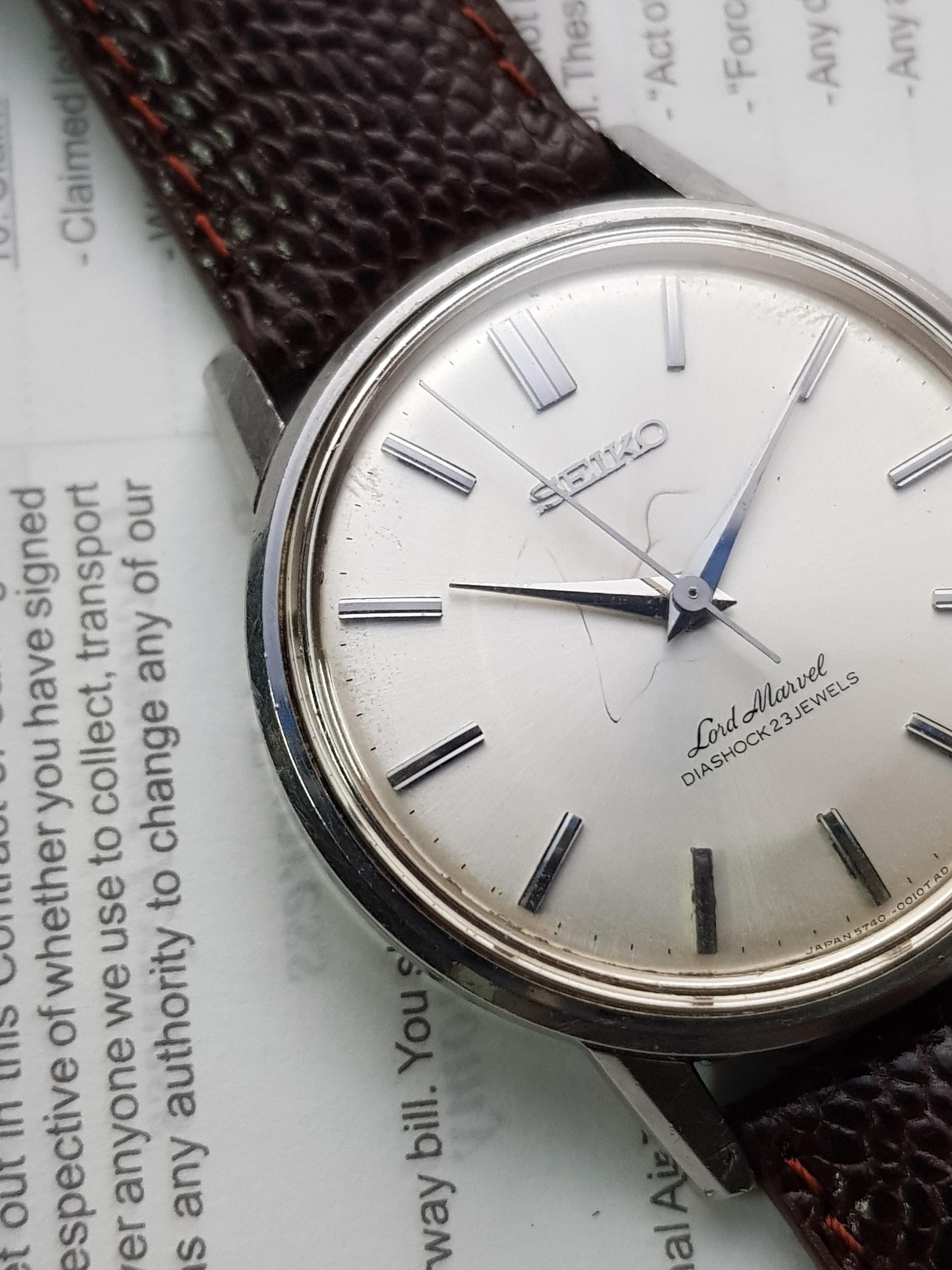 [WTS] Seiko Lord Marvel 5740-0010 Handwind movement | WatchCharts ...