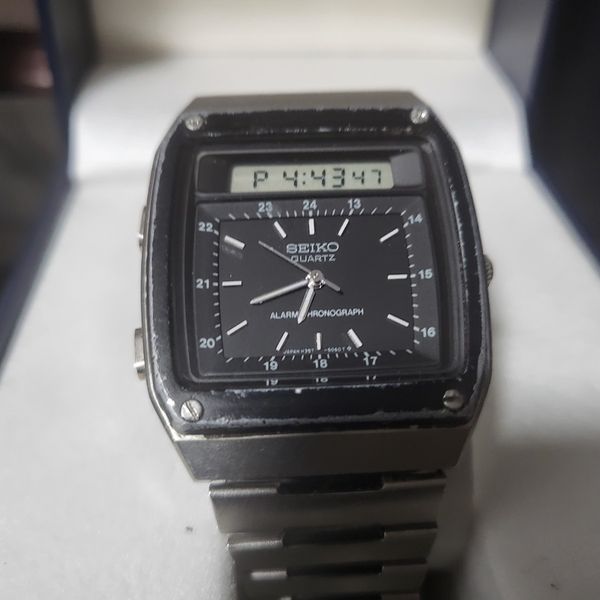 James Bond Seiko H357 5040 For Your Eyes Only Watch And Instruction ...