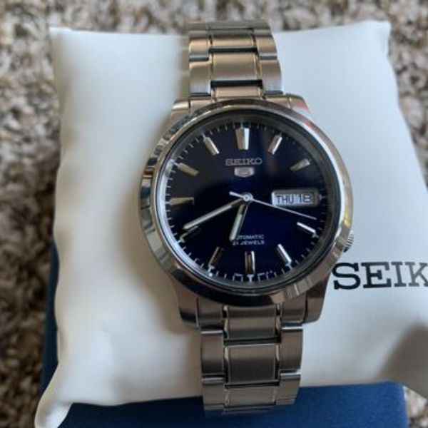 Seiko 5 SNK793 Automatic Wrist Watch for Men With Box | WatchCharts ...