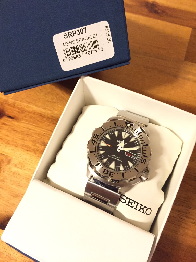 Seiko Gen 2 Black Monster SRP307 $160 | WatchCharts