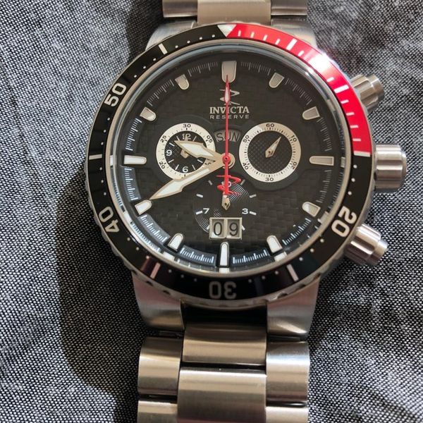 Pair of Invicta Reserve Scuba s Chrono | WatchCharts Marketplace