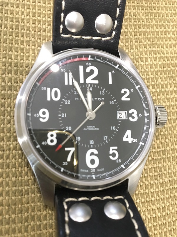 SOLD - Hamilton Khaki Officer (H70615733) - 44mm - excellent condition ...