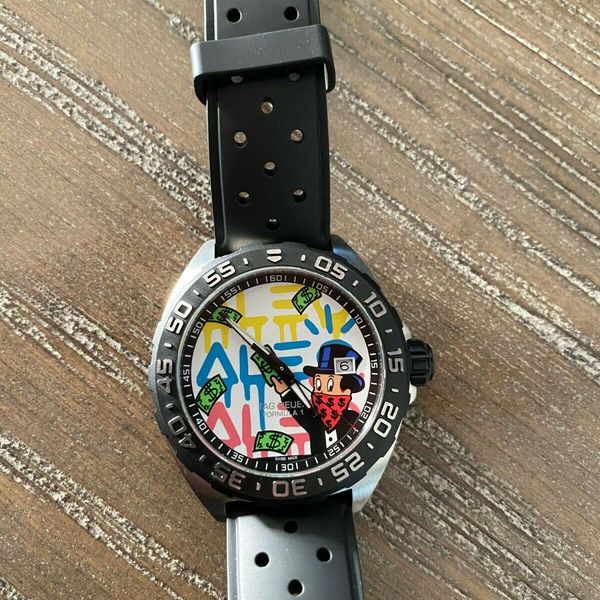 Tag Heuer Formula 1 Alec Monopoly Men's Wrist Watch NEW NEVER WORN ...