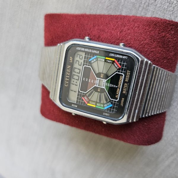 Vintage Citizen Digital Watch 41 8099 | WatchCharts Marketplace