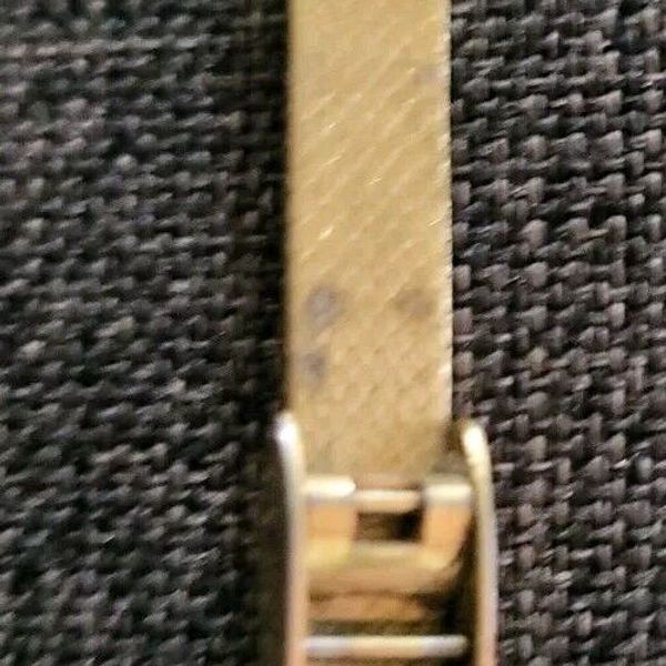 Vintage 1985 TIMEX Q Womenâ s K Cell Quartz Watch Gold Case Dial ...